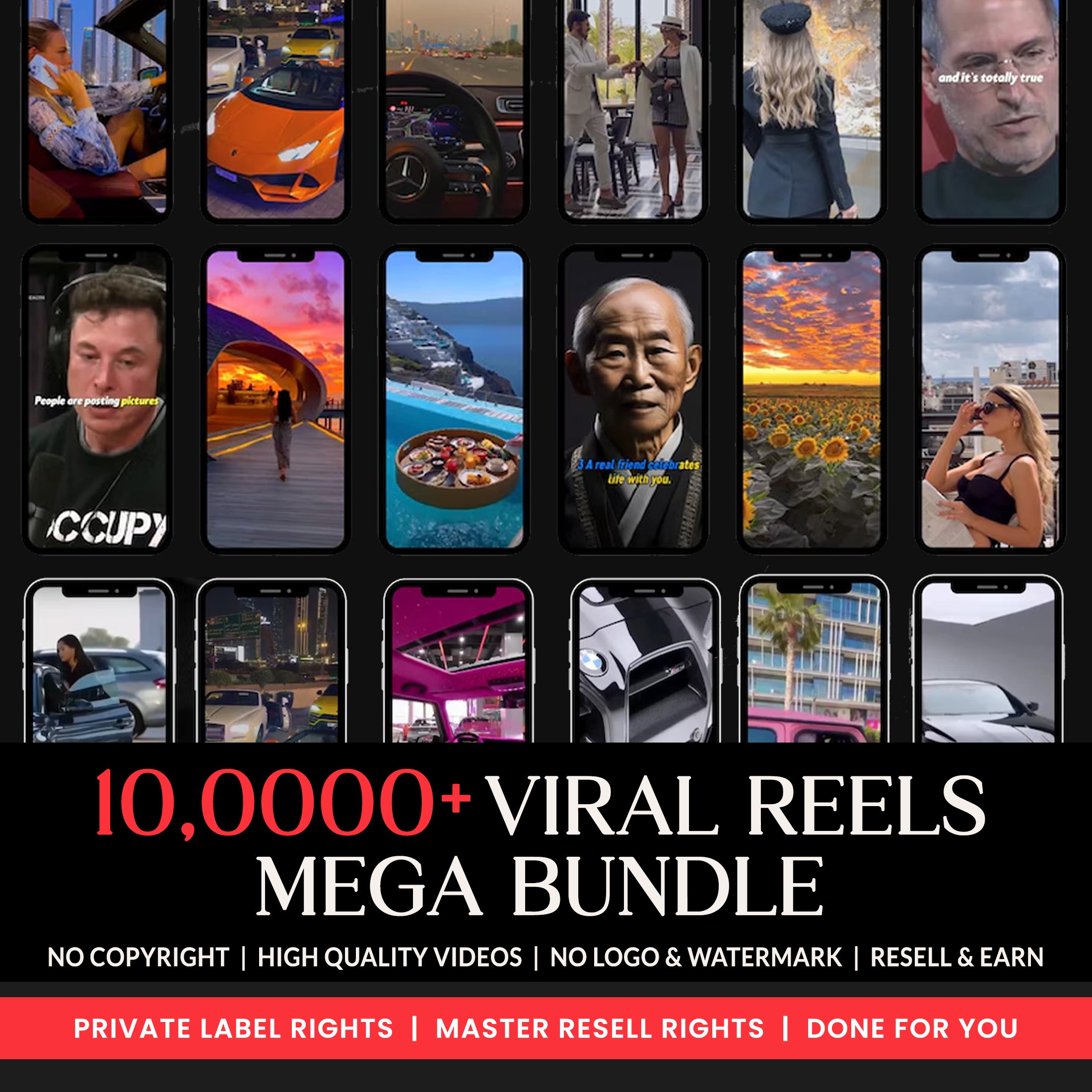 Mega viral Reels Bundle – 100K+ Clips – The Digital Bundles